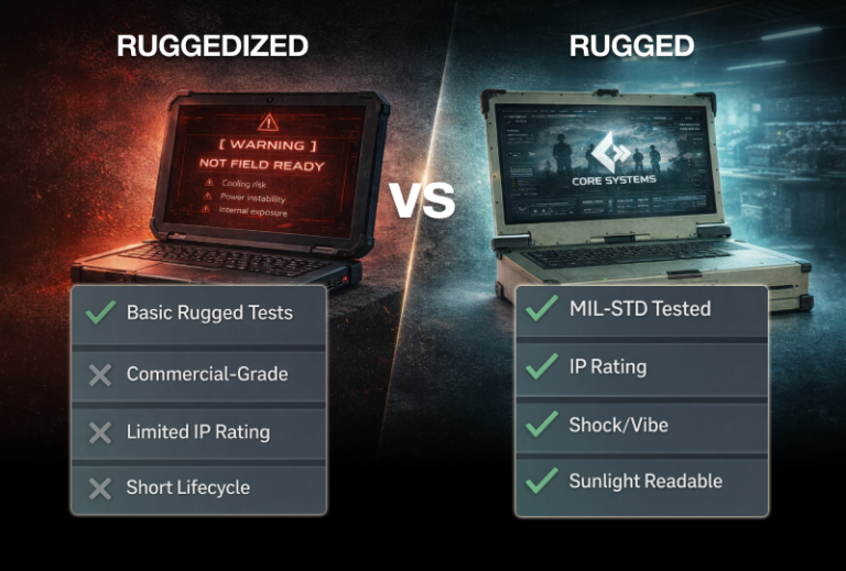 Rugged vs Ruggedized: The Difference That Decides Reliability - Core ...